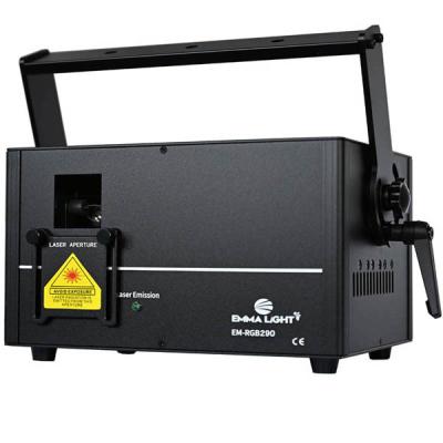 China 10W DMX RGB Laser ILDA Full Color Dynamic Animation Programmable Laser Light Show Projector for sale