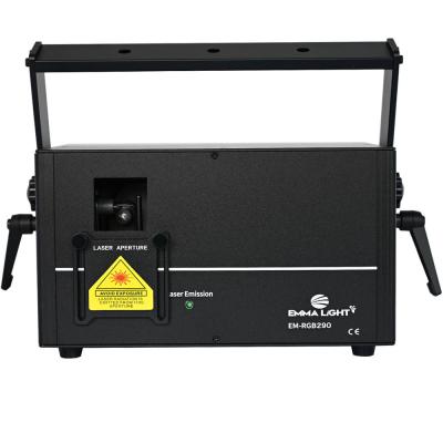 China 10W RGB Laser Light Projector 40KPPS High Speed Scanning For DJ Disco Stage for sale