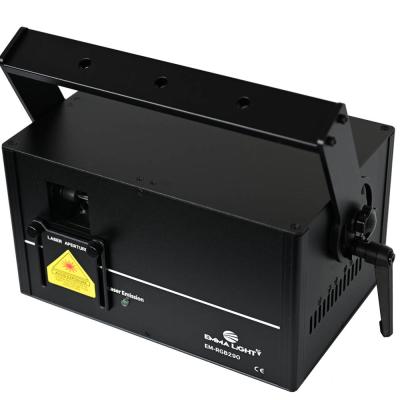 China 10W 50KPPS RGB Laser Light Projector With Dynamic Animation Programming DMX Control for sale