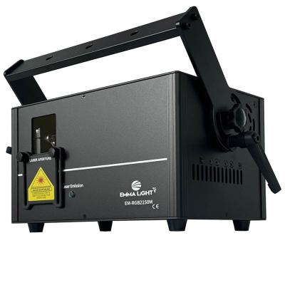 China 50kpps 15W RGB Laser ILDA Full Color Animation Laser Light Projector 3D DMX 512 Scanner for sale