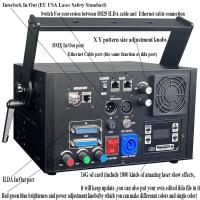 China 6W Full Color Party Laser Lighting Ios Android APP Control Stage RGB Laser Projector DMX for sale