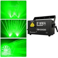China ILDA 8W Green Animation Beam Scanner Stage Laser Light Projector For DJ Disco Bar Party Xmas for sale