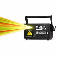China App Remote Control RGB Laser Projector 20W 128 Built In Patterns For Home Party DJ Events for sale