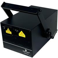 China 25W RGB ILDA Laser Light Show System Stage Lighting Projector With Animation Scanner for sale