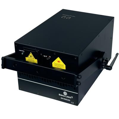 China 35W RGB Laser Light Scanner With 50kpps Speed ILDA DMX512 Control for sale
