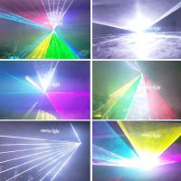 China High Power 55W RGB Laser ILDA Animation RGB Laser Projector For Stage Show for sale