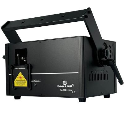 China 15W RGB Laser Projector with 50KPPS Scanner Speed and DMX512 Control for DJ Club Stage Shows for sale