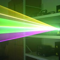 China 50K 15W High Power Laser Light Projector with Integrated PC hardware Laser Show System for sale