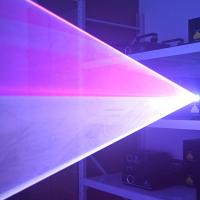 China 15W Programmable Sound Activated Mode Animation Laser Projector Club Lights for sale