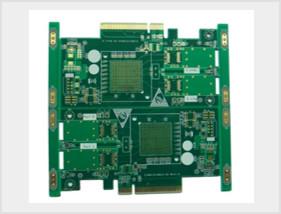 China Fr-5 Smt Circuit Board 0.20mm 6 Layer PCB Board Yellow OEM Services for sale