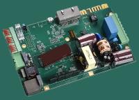 China 0.25mm PCB Circuit Board Assembly FR-4 Black For Industrial Control for sale