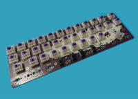 China 356mm Custom Hot Swappable Keyboard 19 Layers Blank Printed Circuit Board for sale