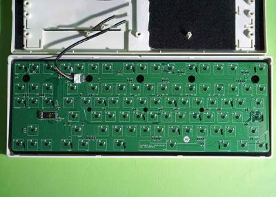 China 3mil Wireless Mechanical Keyboard PCB 0.8mm 60 Bluetooth Keyboard PCB for sale