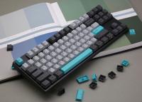 China Professional 75 Hot Swap Keyboard 39mm Custom Dz60 Keyboard White for sale