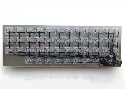 China 10.0mm Custom Keyboard PCB Hoz Multilayer PCB Assembly Matt Green for sale