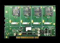 China 0.6oz Turnkey PCB Assembly 4mil PCB Fabrication Services Gold Surface Finishing for sale