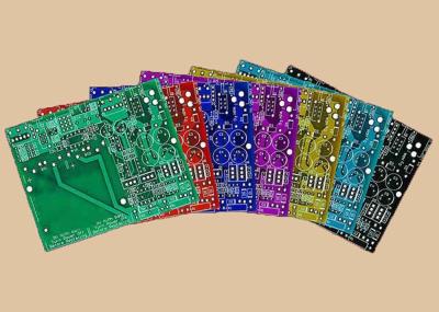 China Full Color Multilayer PCB Assembly LF-HAL Gold Plated PCB Board 0.5mm for sale