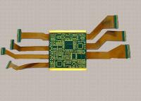 China 20 Layers HDI Rigid Flex PCB 175um Flex PCB Manufacturing Gold Plating for sale