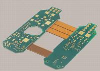 China 20 Layers HDI Rigid Flex PCB 175um Flex PCB Manufacturing Gold Plating for sale