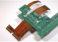 China 0.075mm Flexible PCB Circuit Board OSP 4 Layer Flex PCB Green for sale
