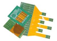 China 0.075mm Flexible PCB Circuit Board OSP 4 Layer Flex PCB Green for sale