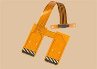 China 0.075mm Flexible PCB Circuit Board OSP 4 Layer Flex PCB Green for sale