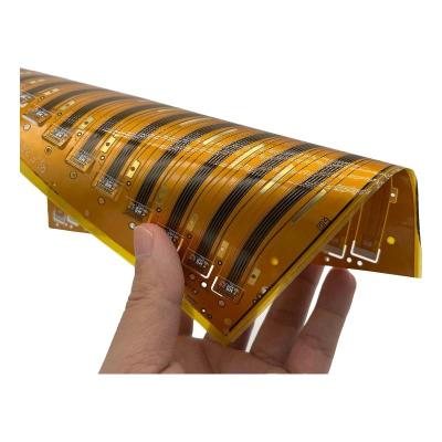 China Professional FPC Polyimide Flexible Printed Circuit Board Immersion Gold Flex PCB for sale