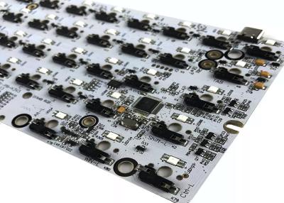 China 3.2mm Custom Keyboard PCB 10 Layers 5 Pin Hot Swap Keyboard for sale