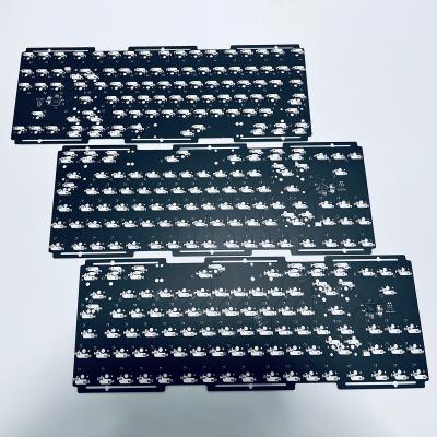 China HASL Surface Custom Keyboard PCB 1oz Copper Thickness 0.1mm Minimum Line Spacing for sale