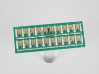 China 12 Layer PCBA Board With Gold Finger Surface Finish Min. Solder Mask Bridge 3mil Min Line for sale