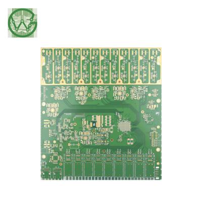 China One Stop Pcba Service Wireless Charger Pcb Assembly Solder Mask Color Green for sale
