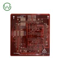 China Red HDI PCB Manufacturing 4-20 Layer Count 0.2-3.2mm Board Thickness for sale