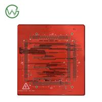 China Red HDI PCB Manufacturing 4-20 Layer Count 0.2-3.2mm Board Thickness for sale