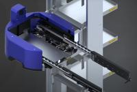 China 3.5m Shelves Automated Warehousing System CTU Robot Load / Unload Speed 25 - 30 Cartons/Hour for sale
