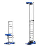 China 10m Shelves Extra Big Cartons Storage Automated Warehousing System CTU Robot for sale