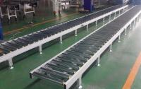 China 2000mm Length Stainless Steel 304 Roller Conveyor For Whole Packaging Line Connections for sale