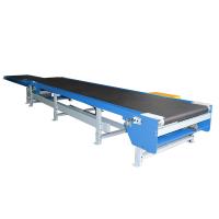 China Electricity Powered Heavy Duty 2 Layers Telescopic Conveyor For Carton / Box Transportation for sale