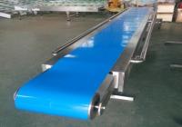 China 2 Layers Food Packaging Telescopic Conveyor For Biscuit Meatball Bread Roll In Tray for sale