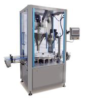 China Metal Can Pack Sterilization Filling Capping And Labeling Machine For Powder Product for sale