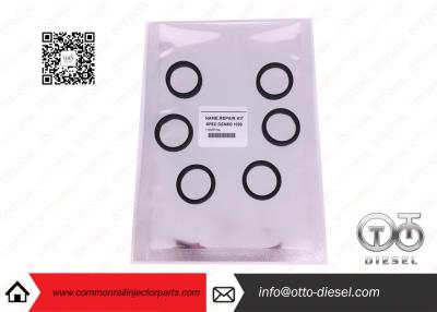 China DENSO 1020 Injector black Seal O-Ring Common Rail Injector Parts 6 pieces for sale