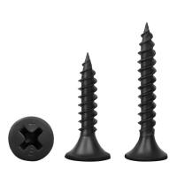 China Customized Drywall Black Screw 13mm 152mm Bugle Head Self Tapping Screws for sale