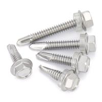 China DIN 15480 Hex Head Self DrillingScrews for sale