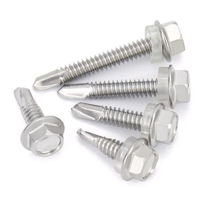 China DIN 15480 Hex Head Self DrillingScrews for sale