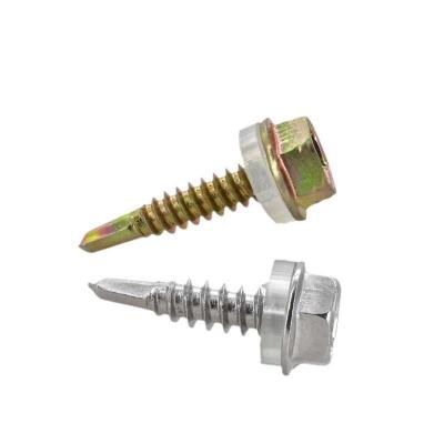 China DIN15480 Self Drilling Screw Sharp Point Hex Head for sale