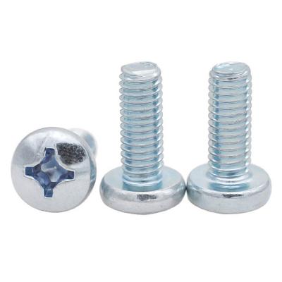 China M3 - M12 Machine Stainless Steel Screws 1 Inch Pan Head Cross Screw Type H for sale