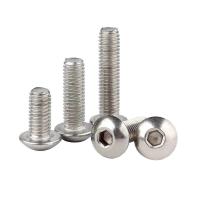 China Grade 12.9 Pan Head Screw Customized Nickel Socket Screws M10 for sale
