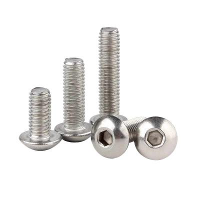 China Grade 12.9 Pan Head Screw Customized Nickel Socket Screws M10 for sale