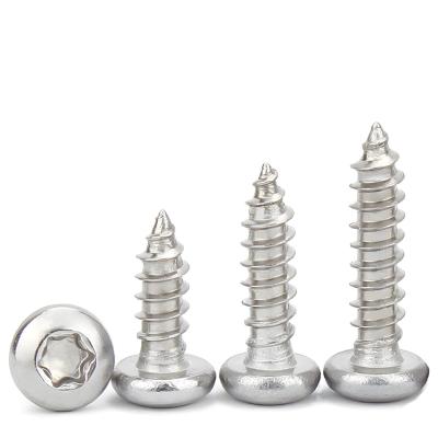 China Sharp Point Countersunk Socket Cap Screw ST4.8 Pan Head Self Tappers for sale