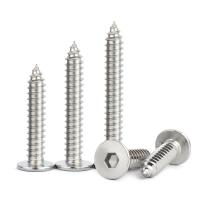 China M3.5 Hexagonal Head Screw Grade 4.8 / Grade 8.8 Self Tapping Wood Screws for sale