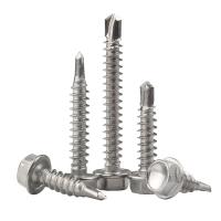 China Heavy Duty DIN15480  Hexagonal Self Drilling Screw With Washer for sale